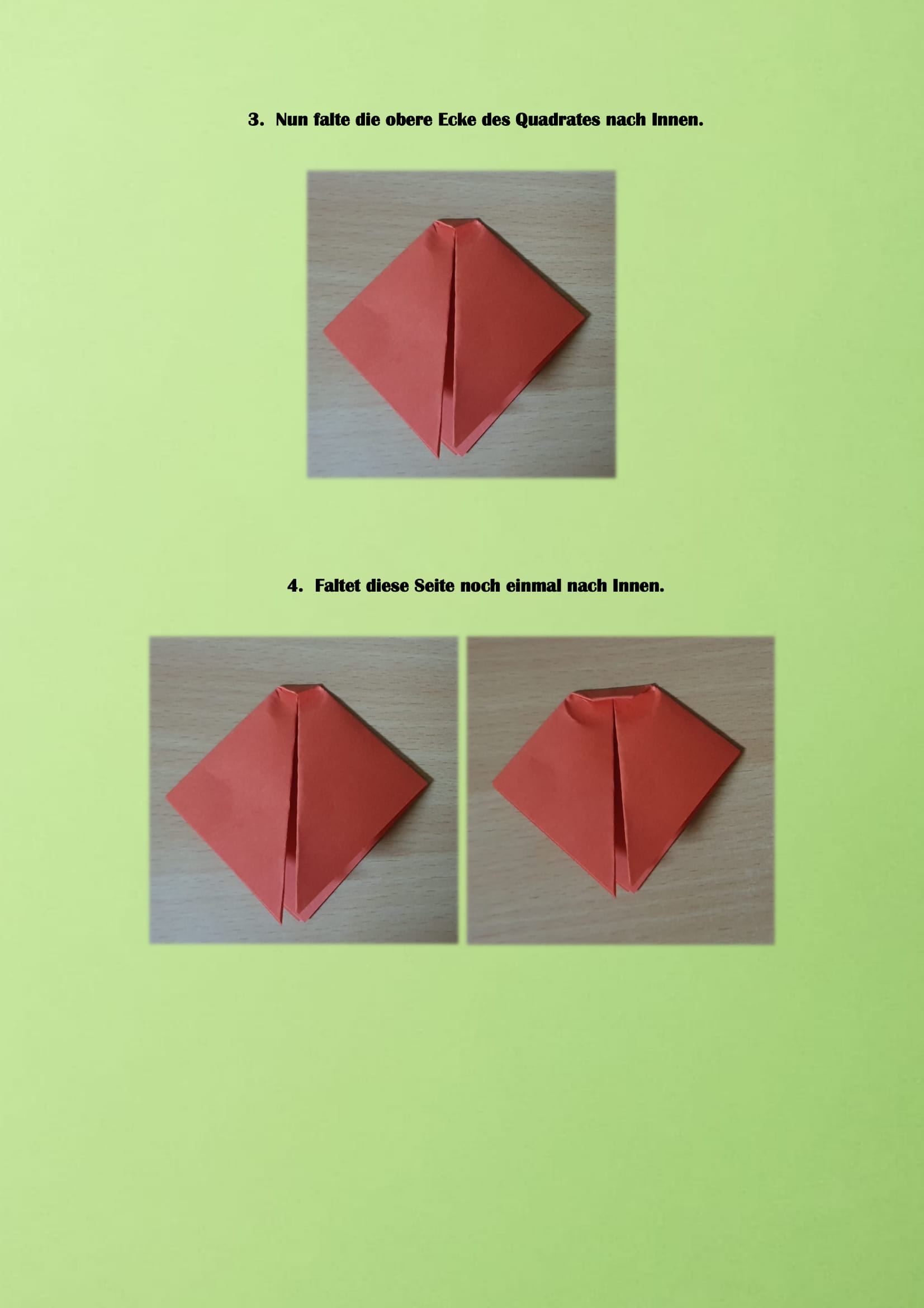 Frosch- und Marienkäfer-Origami – AHA-ERLEBNISmuseum für Kinder und ...