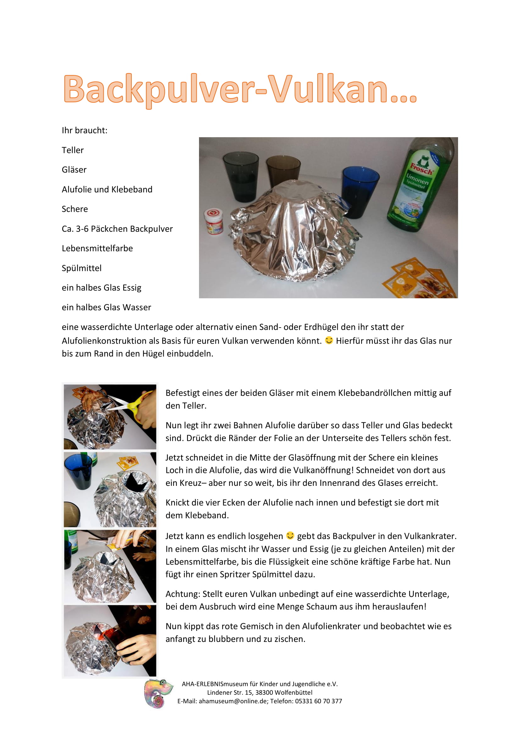 Experimente – AHA-ERLEBNISmuseum für Kinder und Jugendliche e.V.